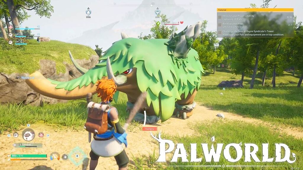 First Look at Palworld - Building my First Palworld Base - Blog ...